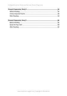 Stories and Exercises to Practice the Progressive Tenses – Really Learn ...